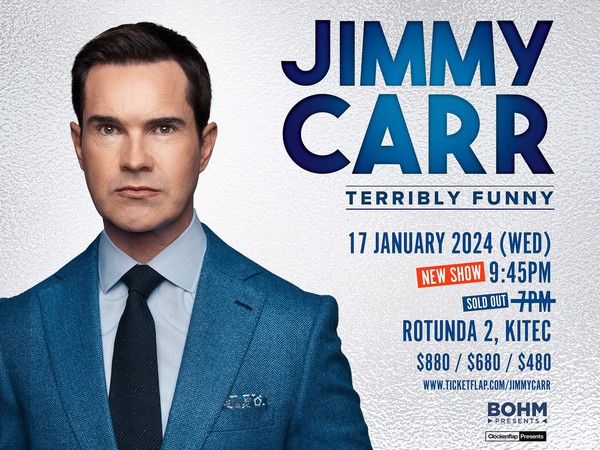 Buy Jimmy Carr: Terribly Funny Tickets Online at Ticketflap - Official ...