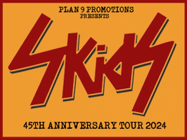 Buy THE SKIDS 45th Anniversary Tour 2024 Tickets Online at Ticketflap ...