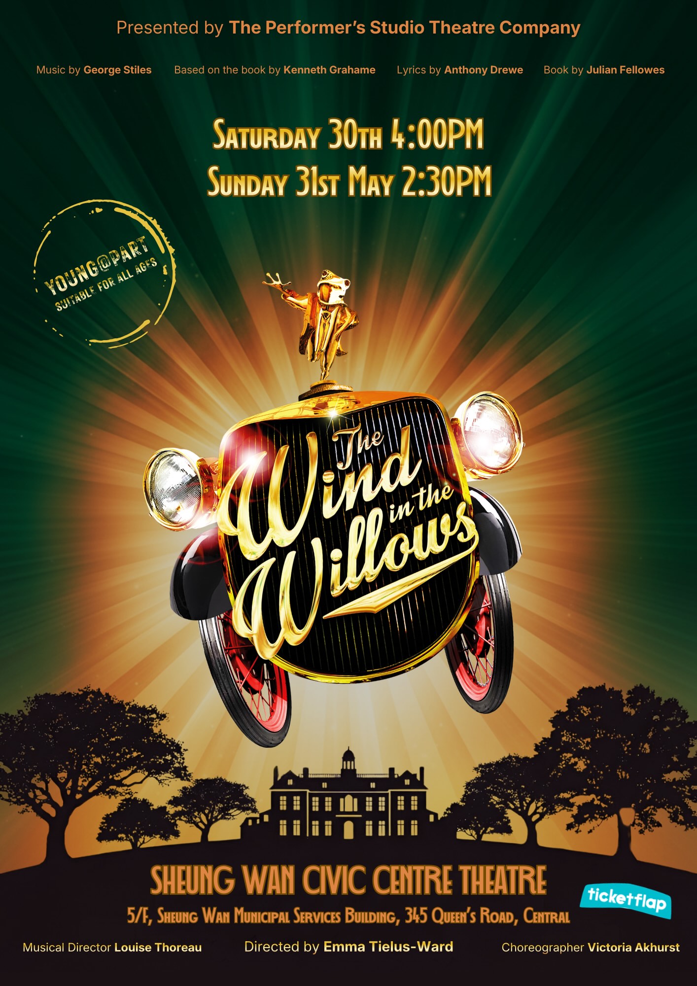 Buy The Wind In The Willows Tickets Online at Ticketflap - Official ...