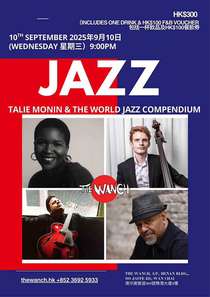 Buy Jazz Standards, World Rhythms—Talie Monin Ignites The Wanch ...