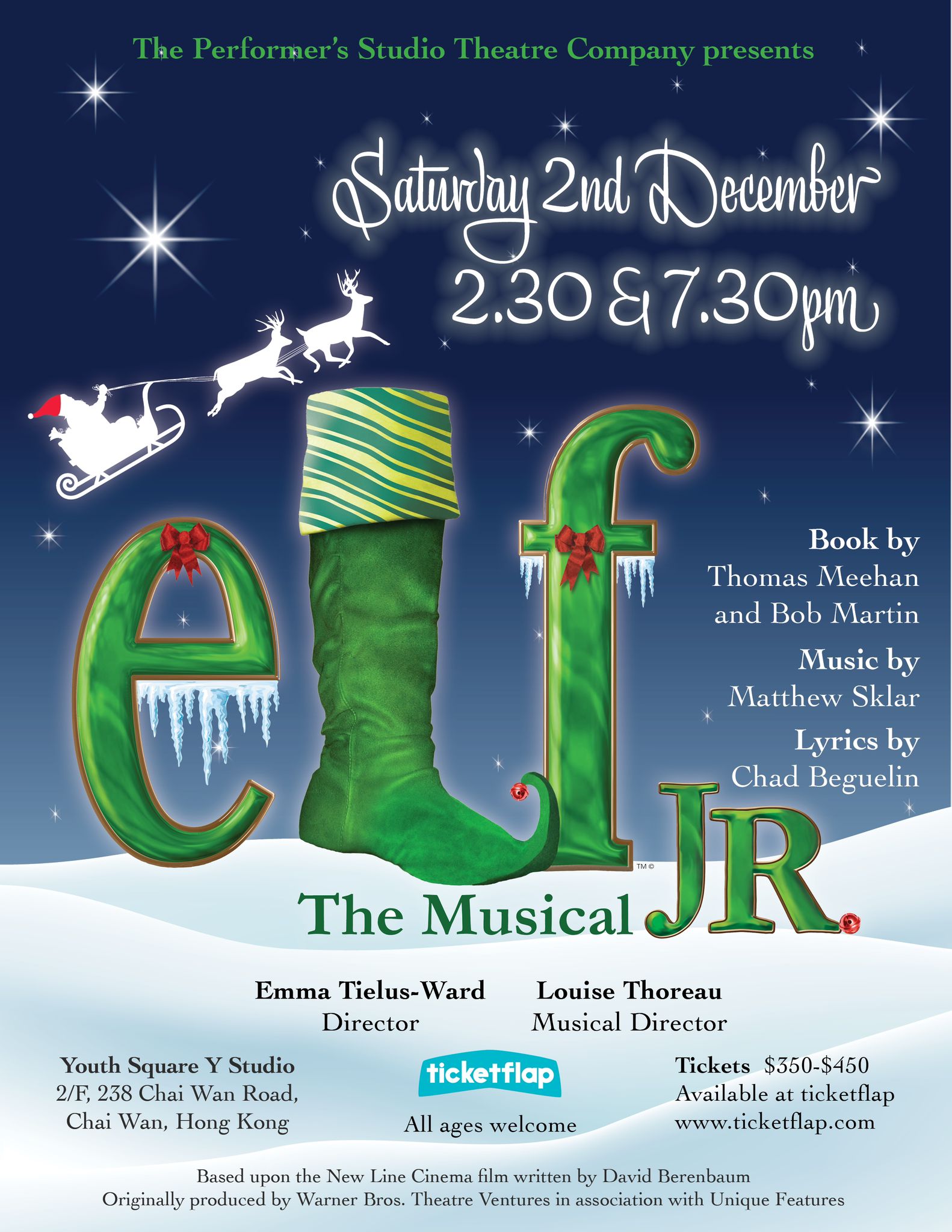 Buy Elf Jr The Musical Tickets Online at Ticketflap - Official Ticket ...