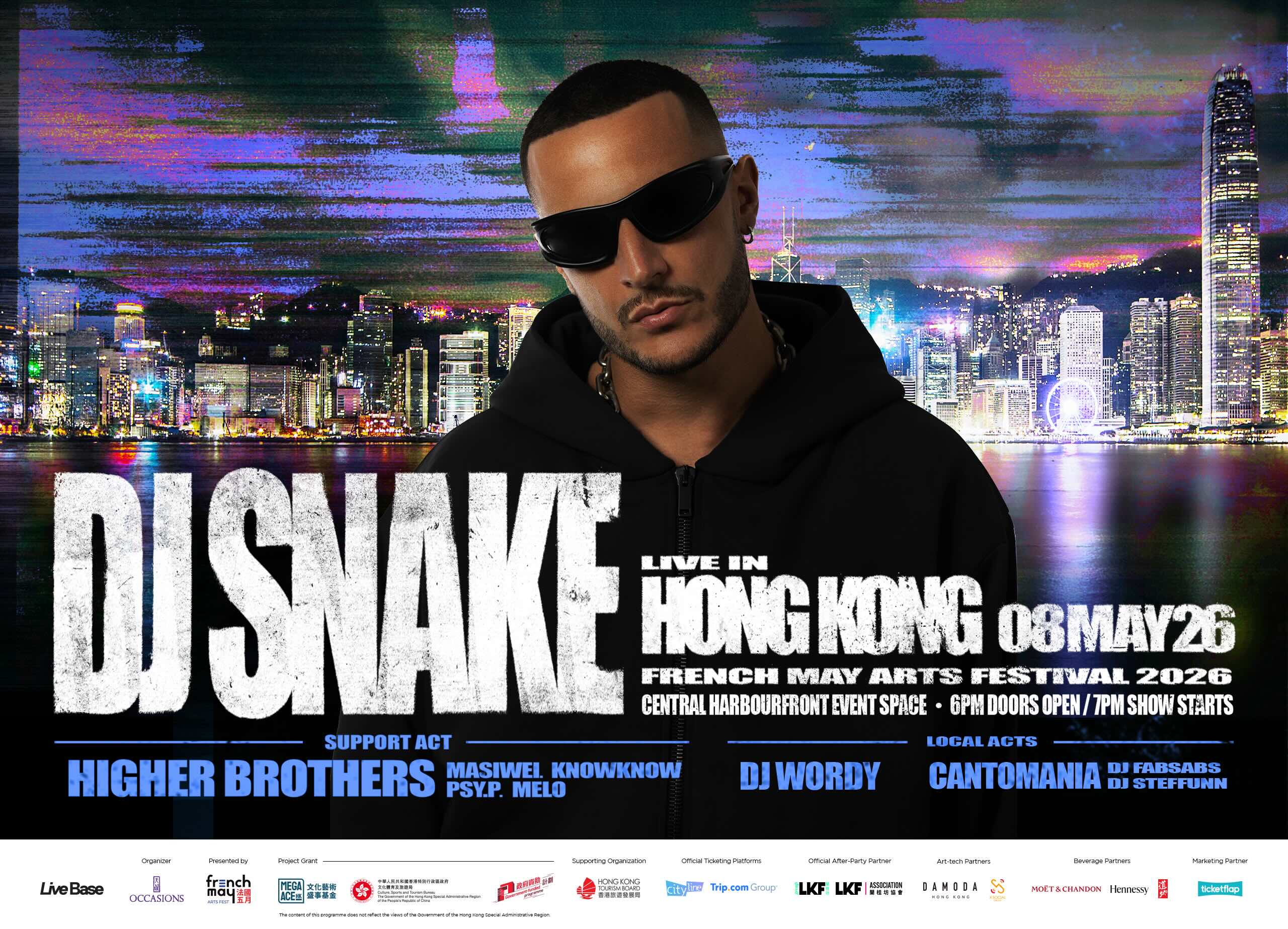 Buy DJ Snake Live in Hong Kong Tickets Online at Ticketflap - Official ...