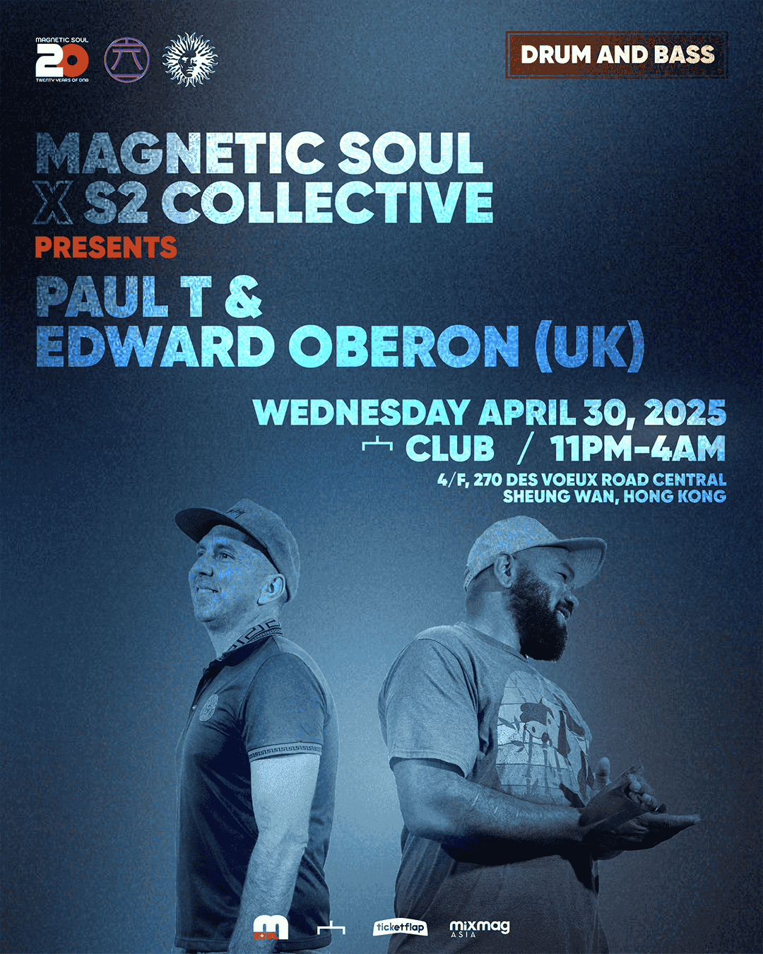 Buy Magnetic Soul x S2 Collective Presents Paul T & Edward Oberon (UK ...