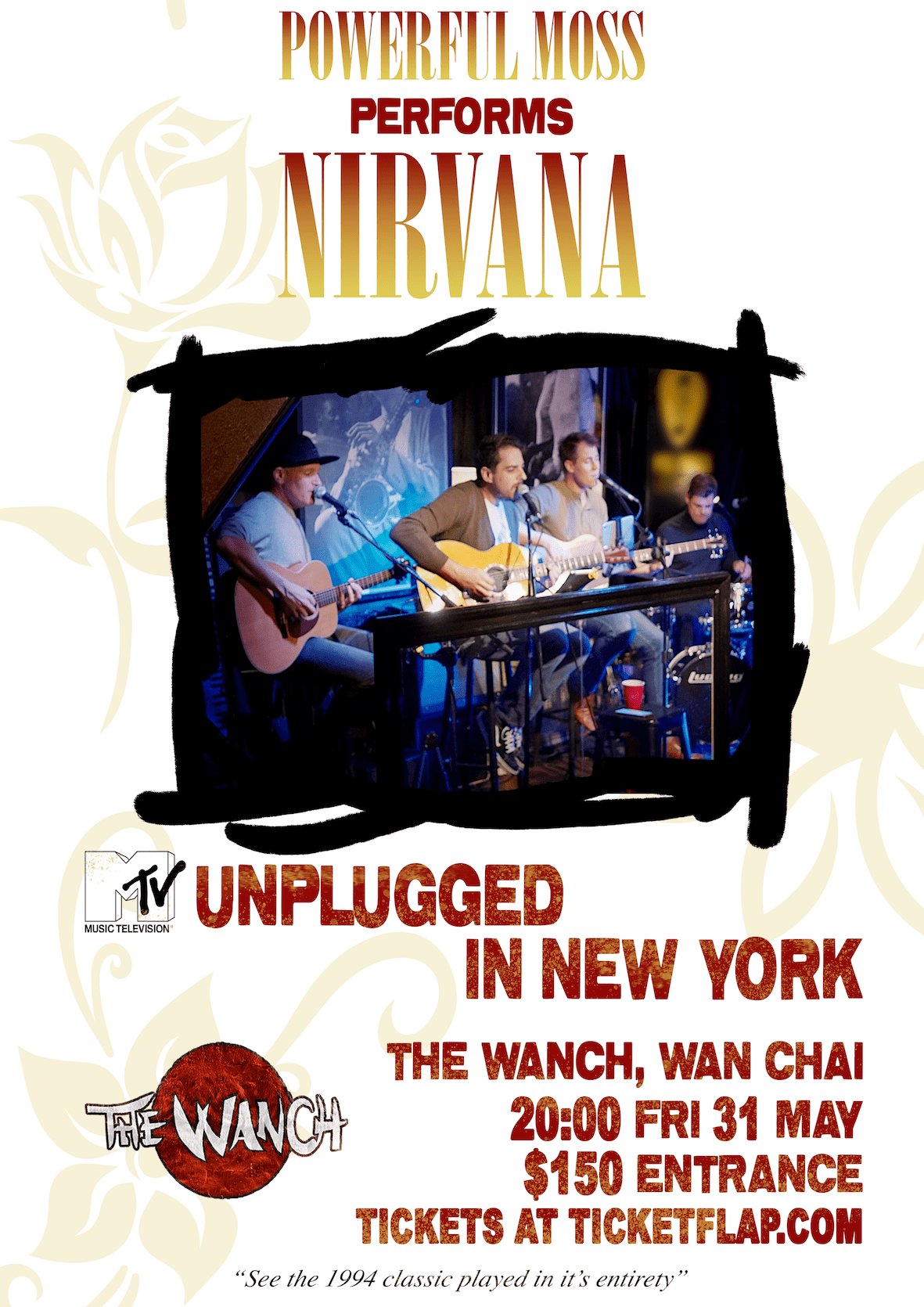 Buy The Nirvana Unplugged Tribute Experience Tickets Online at ...