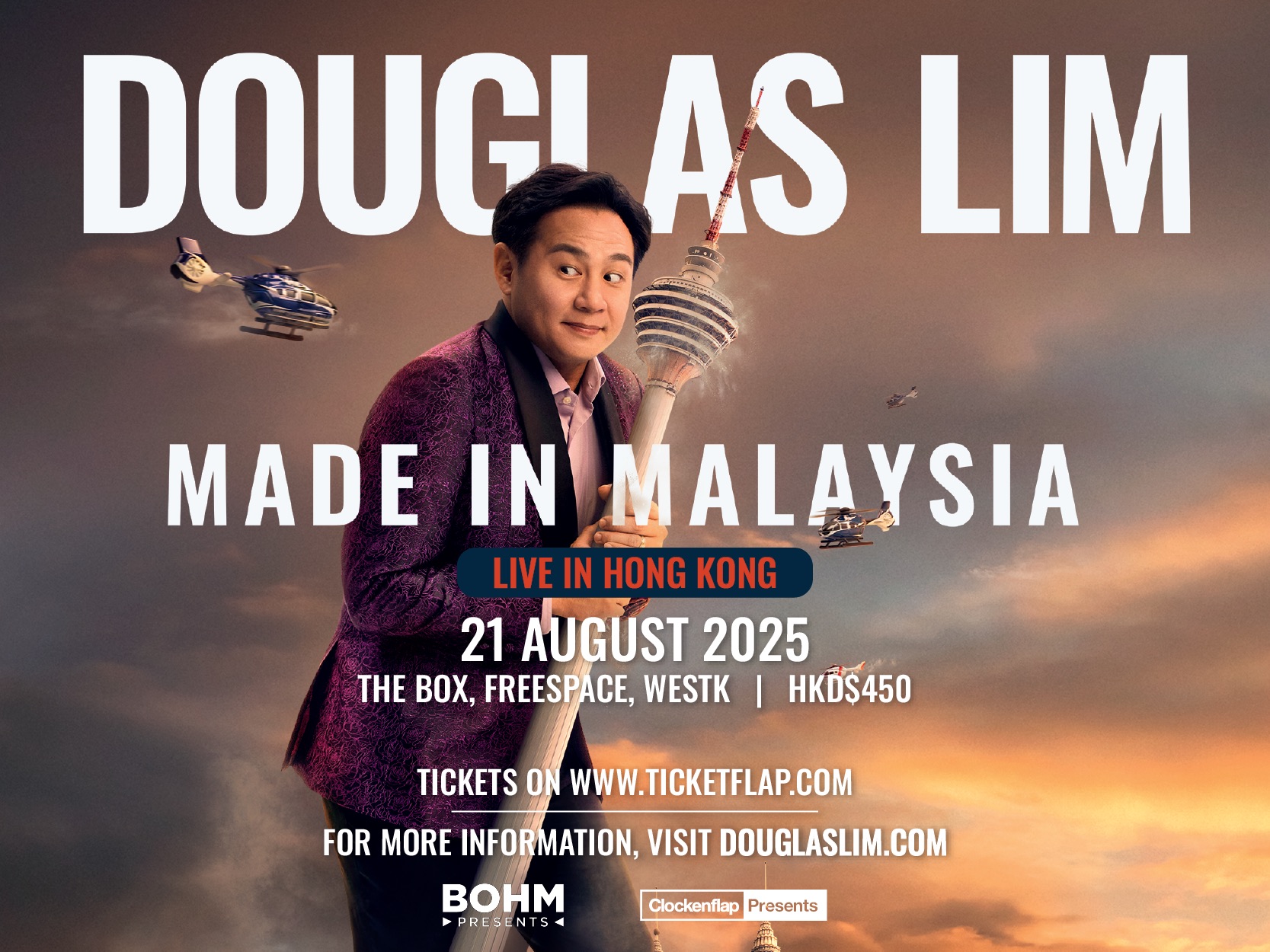 Buy Douglas Lim: Made in Malaysia - Live in Hong Kong Tickets Online at ...
