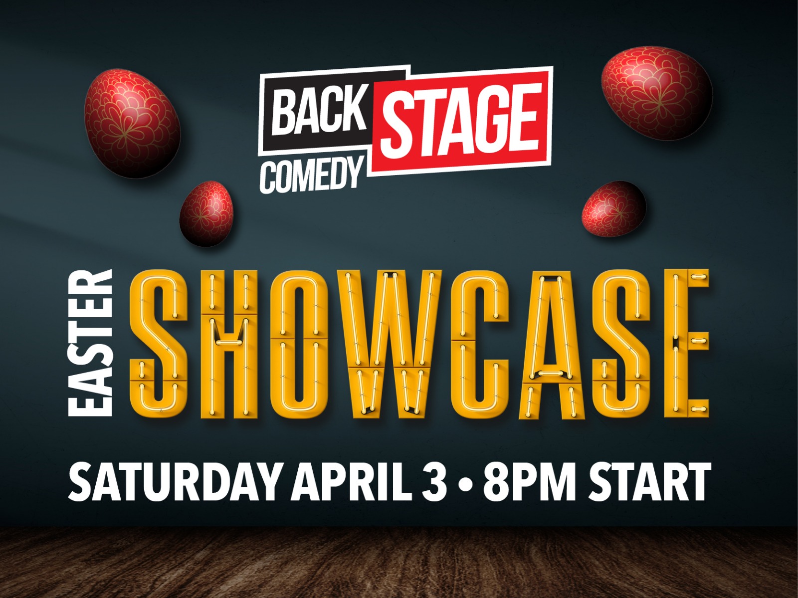 Buy Backstage Comedy Easter Showcase Tickets Online at Ticketflap ...