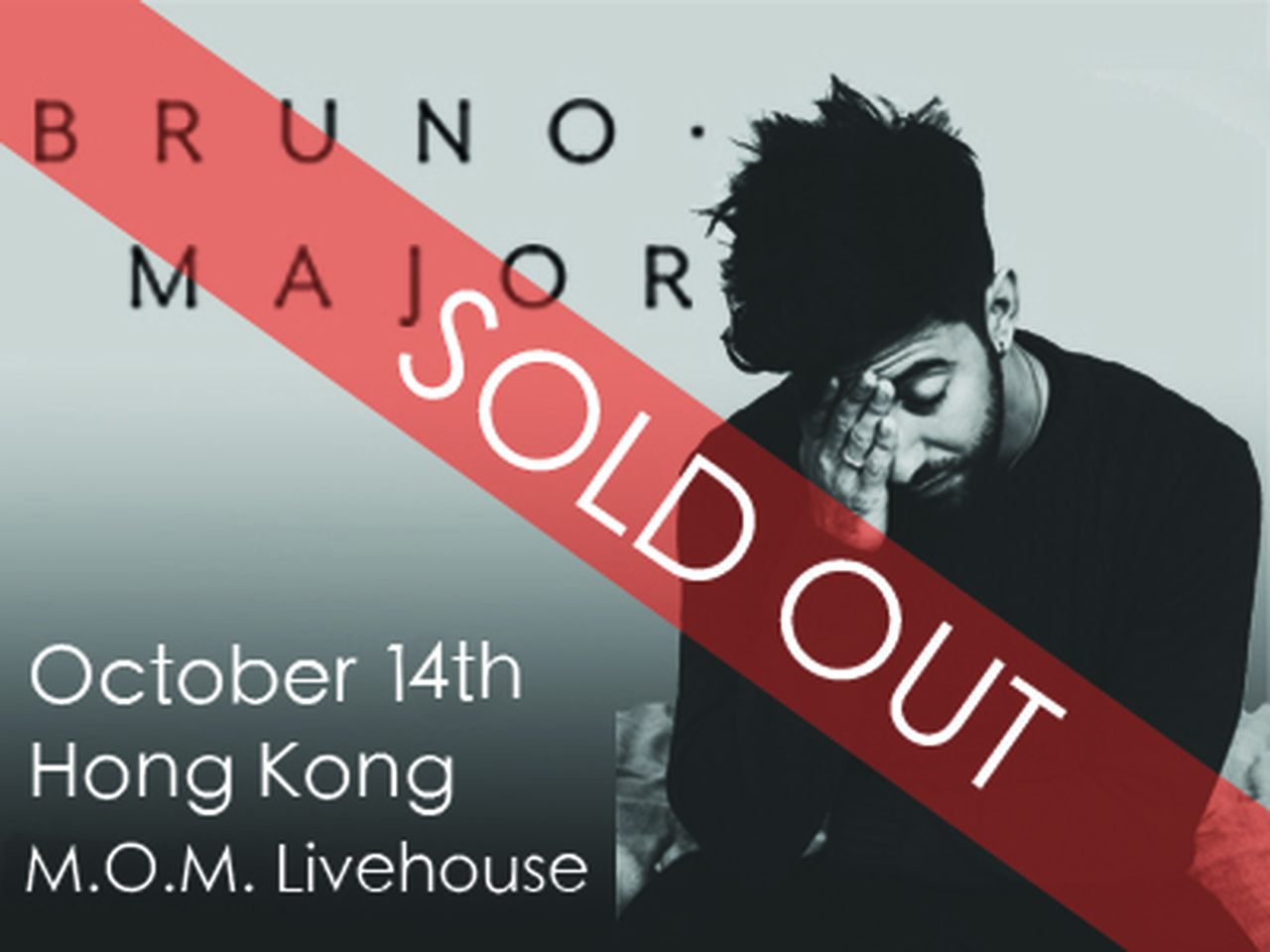 Buy Bruno Major - In Hong Kong Tickets Online at Ticketflap - Official ...