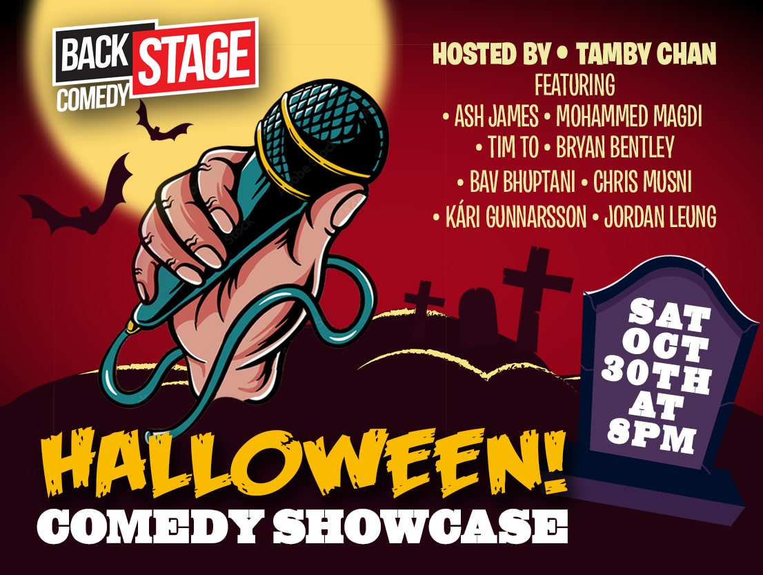 Buy Backstage Comedy Halloween Comedy Showcase Tickets Online at ...