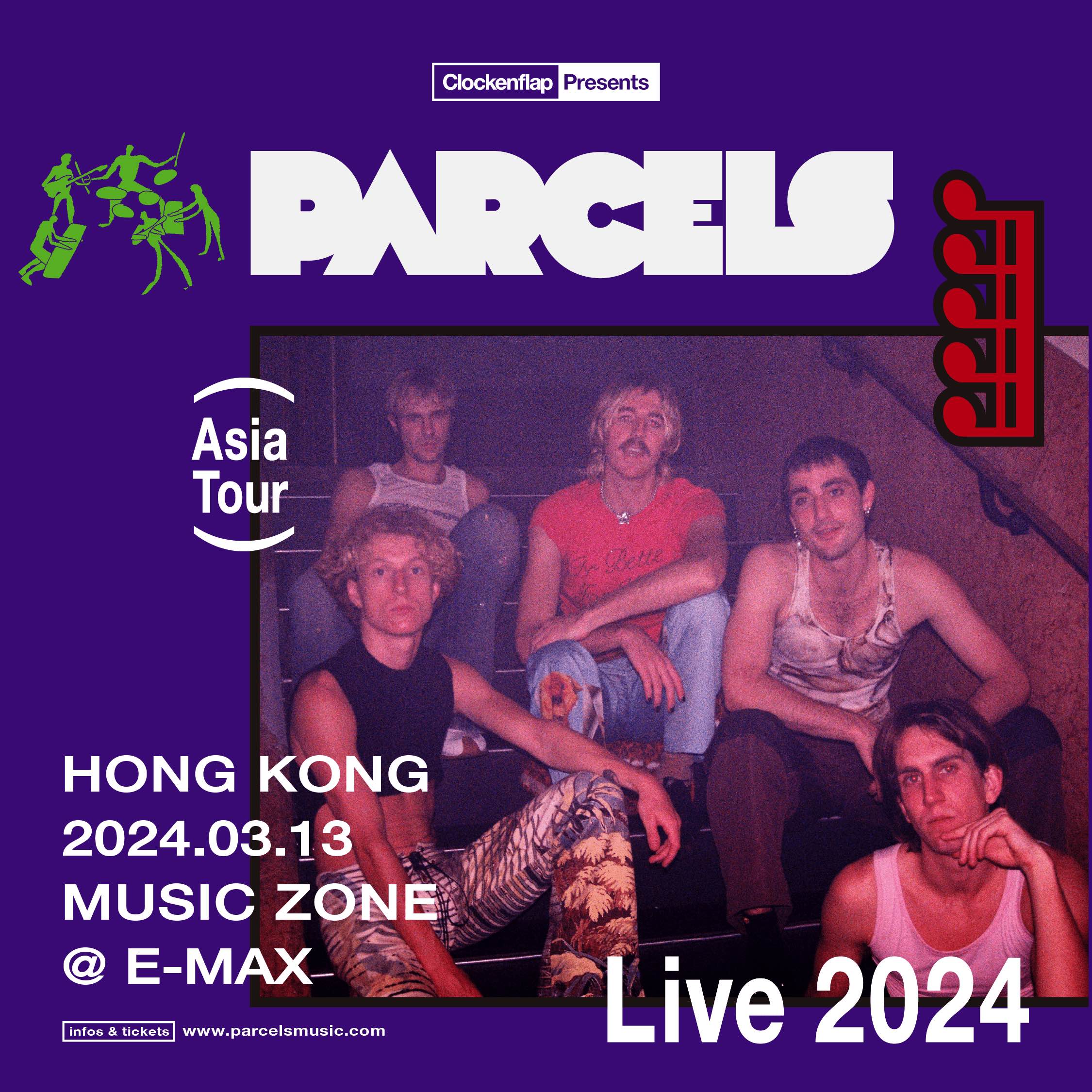 Buy PARCELS Asia Tour Live 2024 – Hong Kong Tickets Online at ...
