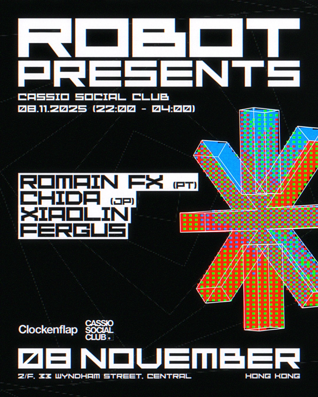 Buy ROBOT PRESENTS: Romain FX (PT), Chida (JP), Xiaolin & Fergus ...